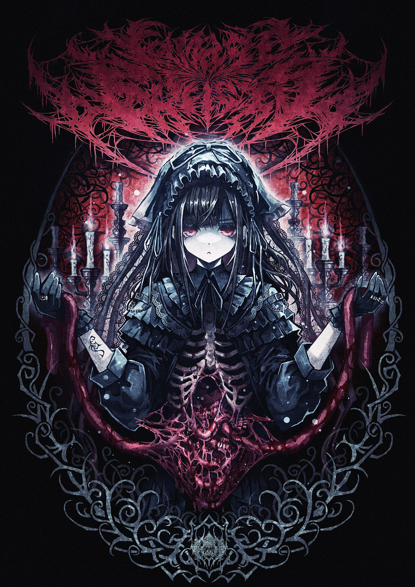 GOTHIC-GORE 2023_創作_原创 - 插画世界
